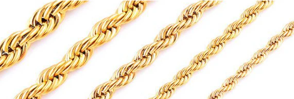 Rope Chains for Jewelry Making - Elegant & Textured Chain Designs