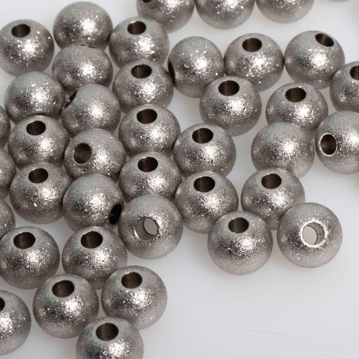 Sparkling Stardust Spacer Beads - STAR4/SS, STAR6/SS, STAR8/SS