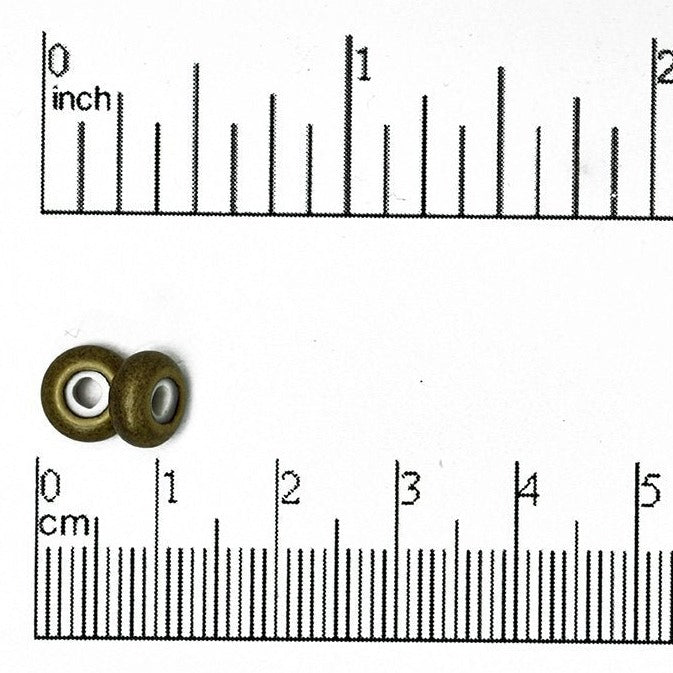 8mm x 5mm Round String-On Clasp - SOC 2R
