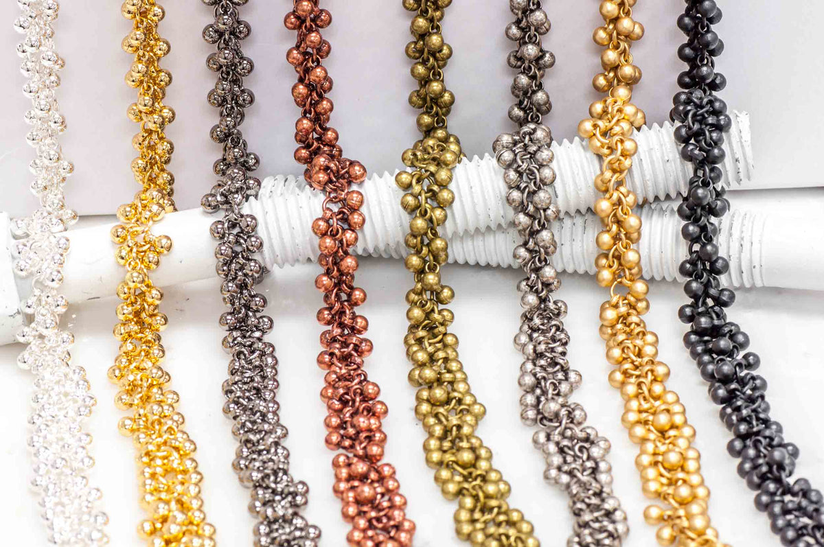 4mm Bauble Cluster Specialty Chain - CH 909